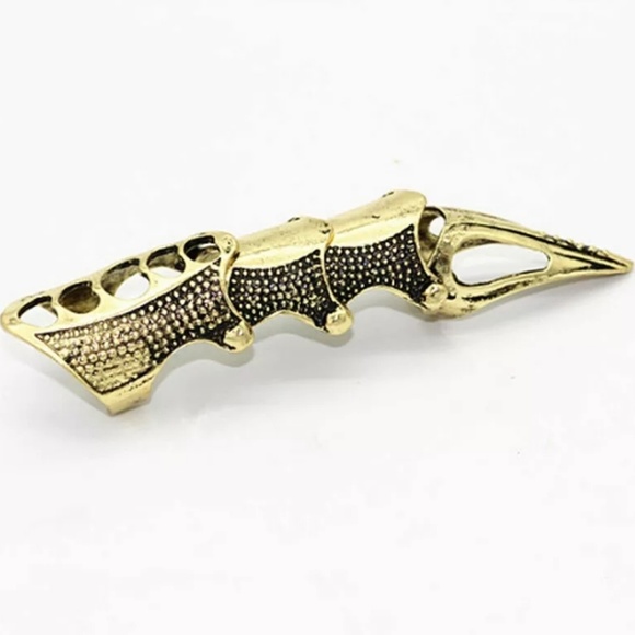 Accessories | Various Mens Punk Goth Brass Knuckle Ring | Poshmark